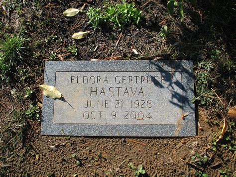 Eldora Gertrude Jacques Hastava 1928 2004 Find A Grave Memorial