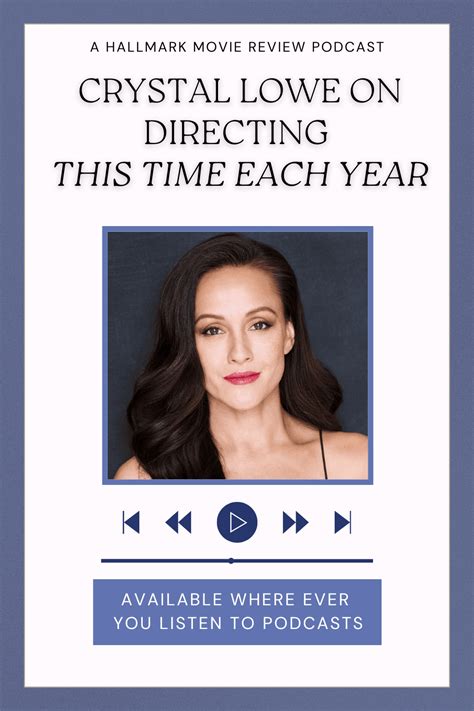 Exclusive Crystal Lowe On Directing This Time Each Year Girls Gone Hallmark