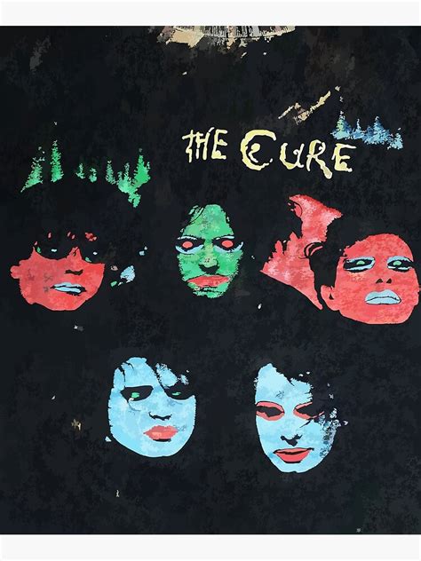 Vintage The Cure Poster Sold By Sunshine Sku 508237 Printerval Uk