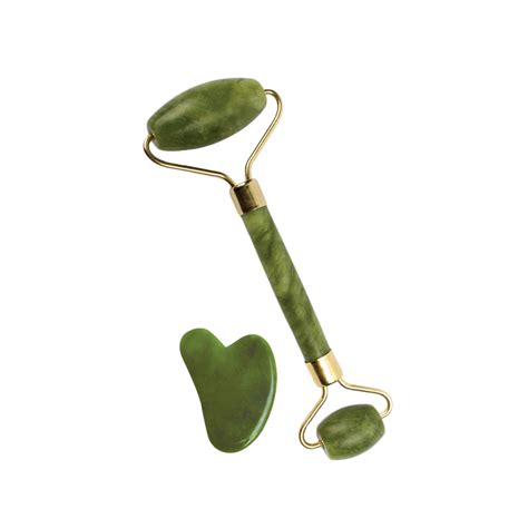 Best Face Massager Roller Jade Roller And Gua Sha Set