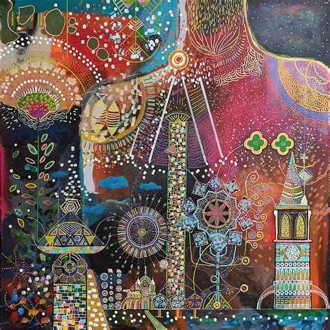 Architecture Romane Von Philippe Abril 2023 Malerei Acryl Filz Auf Leinwand Singulart