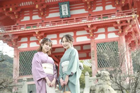 렌탈 기모노 오카모토 기모노 렌탈 세트 교토 본점 Kkday