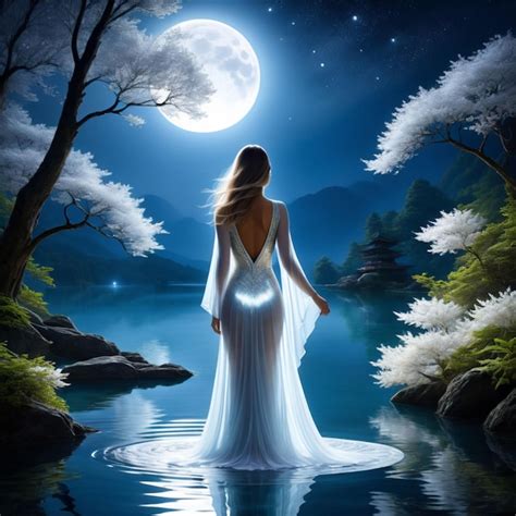 Premium Photo Moonlight Wallpaper