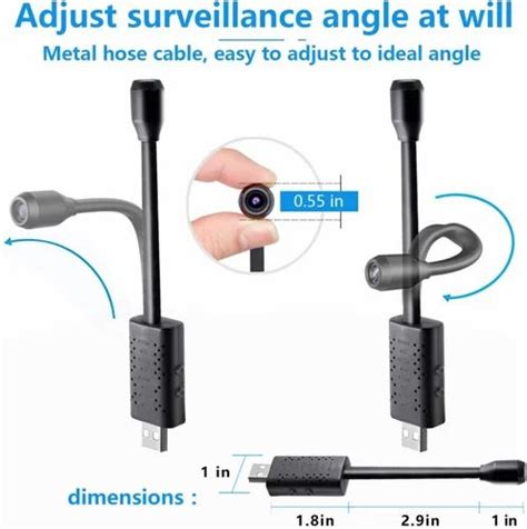 Safety Net Spy Camera 1080p Hd Wifi Mini Hidden Camera With Usb Live View On Mobile App At Rs