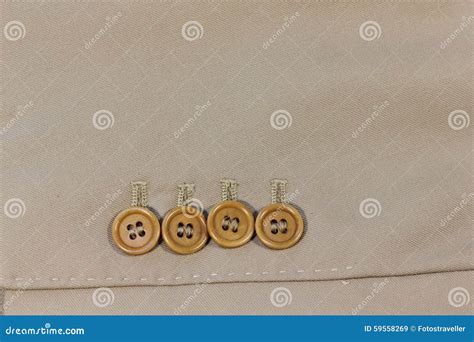 Buttons In A Row Stock Image Image Of Soft Texture
