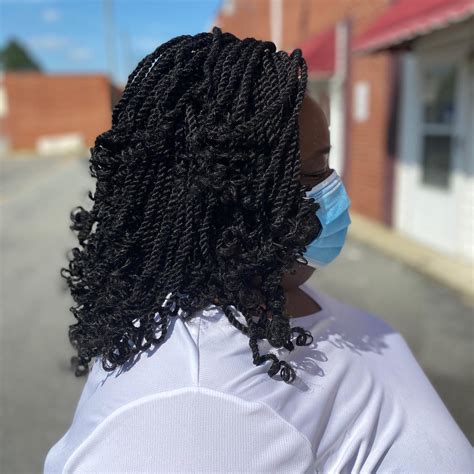20 Kinky Twists Braided Hairstyles Braidsconnect