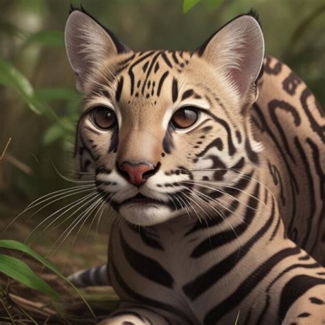 Premium Ai Image Ocelot