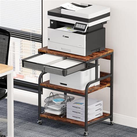 Easycom 23 6x18 9 Extra Large Printer Stand With Drawer 5