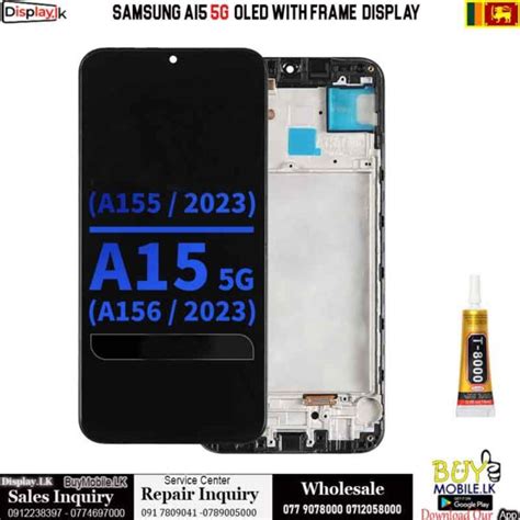 Samsung A15 5g Oled With Frame Original Display Display Lk