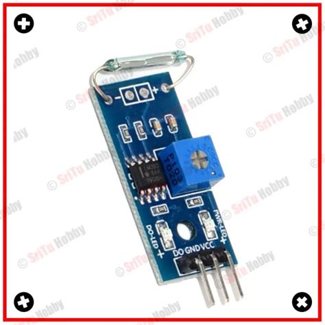 Reed Sensor Module Magnetron Module Reed Switch Magnetic Switch Sritu Hobby