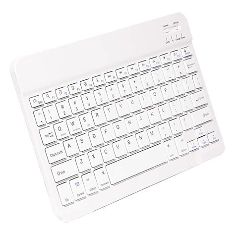 Zero Zr 3030 Bluetooth Wireless Keyboard English And Arabic White