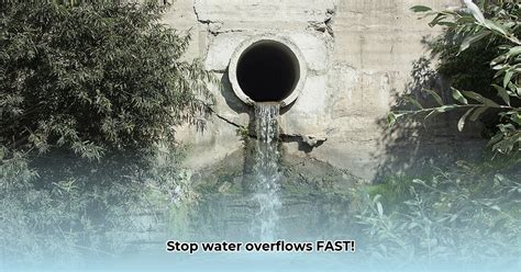 Stop Water Overflow Fast Fixes And Prevention Guide