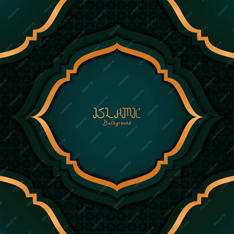 Premium Vector Islamic Background Design Template Good Use For Banner
