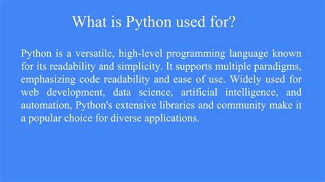 Python Course In Chennai Ppt