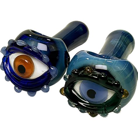 Luvbuds 5 Eye Capped Spoon Hand Pipe Assorted Colors May Vary