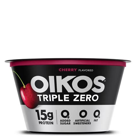 Oikos Triple Zero High Protein Nonfat Greek Yogurt