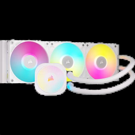 Icue Link Titan 360 Rx Rgb Aio Liquid Cpu Cooler White