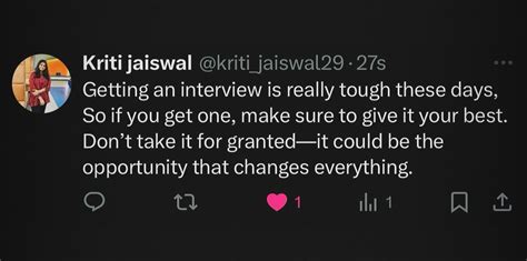 Kriti Jaiswal On Linkedin Connections Opportunities 10 Comments