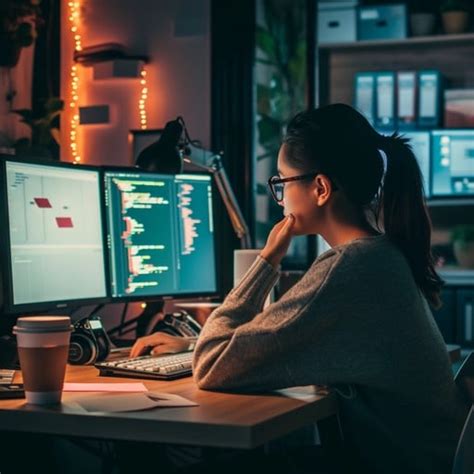 Free Focused Software Developer Image Download At Stockcake