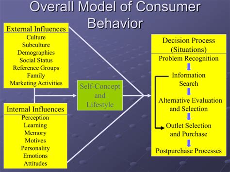 Consumer Behavior Model Influences And Decision Process