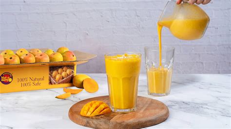 Alphonso Mango Milkshake Recipe 3 Ingredients 5 Minutes Dial A Mango