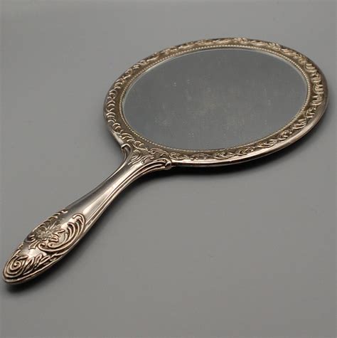 Vintage Hand Mirror Screaming Banshee