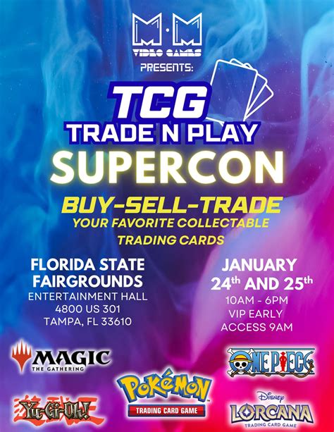 Mandm 🎉 Tampa Bays Biggest Tcg Event Is Coming 🎉 🔥 250 Vendor Tables