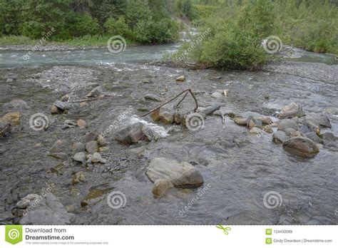 Bertha Creek In Turnagain Pass Stock Image Image Of Outdoors Oceans