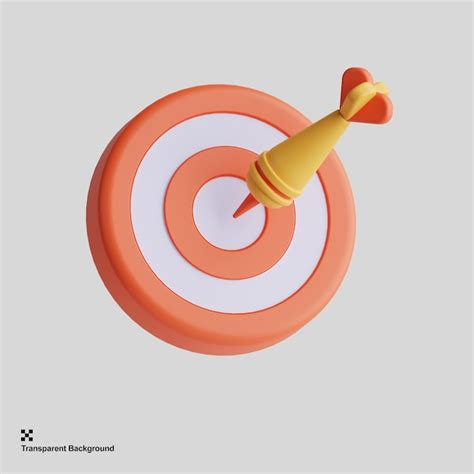 Premium Psd 3d Dart Icon