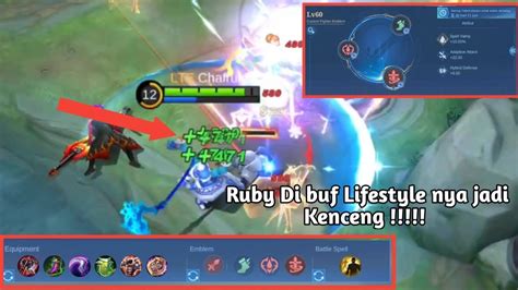 Udh Lama Ga Main Ruby Ternyata Makin Bagus😲😲 Mobile Legends Youtube