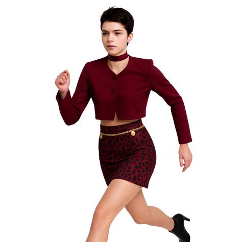 Silent Hill Maria Cosplay Red Top Skirt Maria Cosplay Cosplay
