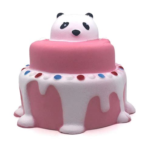 Gama Brands Squishy Slow Rising Panda Cake Figure 10cm 11290005 Toys
