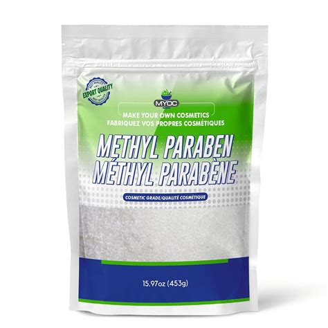 Myoc Methyl Paraben Cosmetic Grade 453 G 1597 Oz