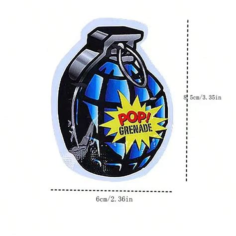 Self Exploding Handgrenade Exploding Prank Handgrenade Toy Sound Firecracker Joke Gag