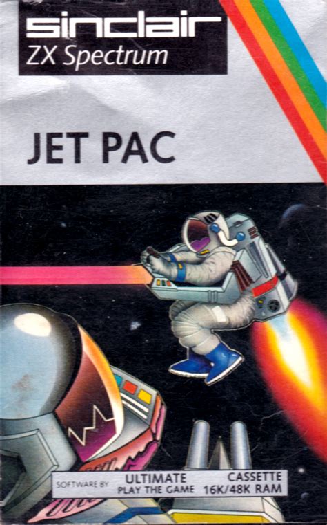 Jetpac Silver Label Software Game Computing History