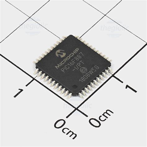 Pic16f887t Ipt 8 Bit Pic Microcontroller 20mhz 14kb Flash 44 Tqfp