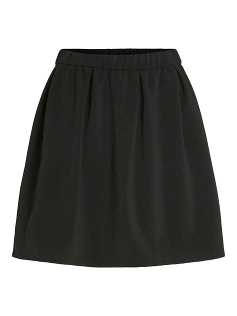 À Taille Haute Mini Jupe Black Vila® E Boutique Officielle