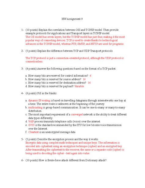 It105 Hw Assignment 9 Hw It 105 Hw Assignment 9 1 10 Points