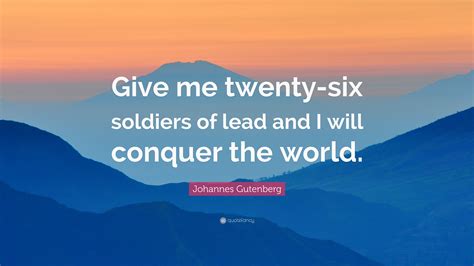 Gutenberg Famous Quotes