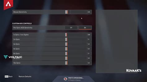 Hiswattsons Updated Apex Legends Settings In 2023 Video Settings