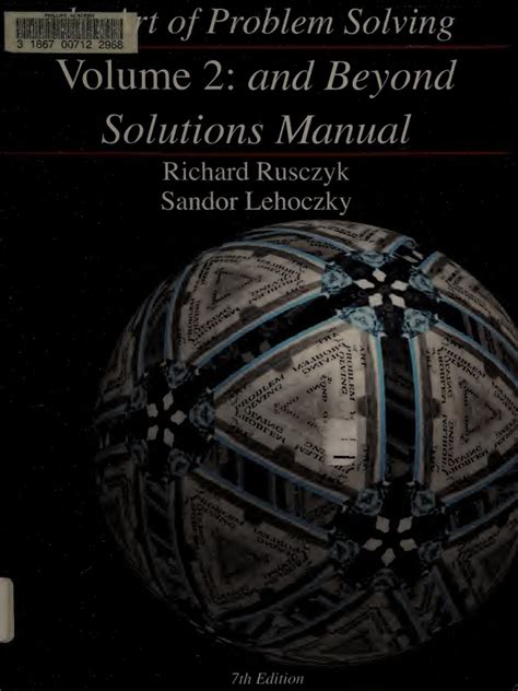 The Art Of Problem Solving Vol 2 Solutions Pdf Sine Trigonometric