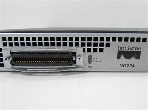 Cisco Vg224 Analog Phone Voice Gateway Voip 24 Port 762444935958 Ebay