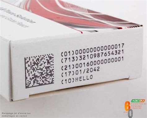 Marquer Un Code Datamatrix Marquage Code 2d Agicom