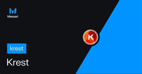 Krest Price Krest To Usd Research News And Fundraising Messari
