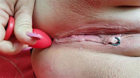 Butt Plug And Big Pink Dildo In The Park Near The Airport