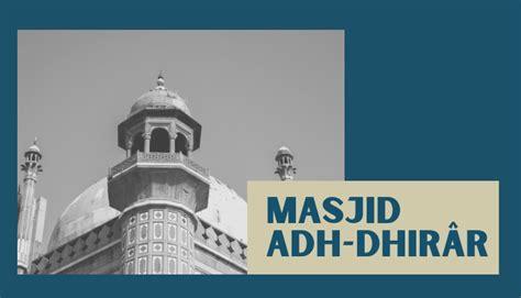 Masjid Adh DhirÂr Majalah As Sunnah