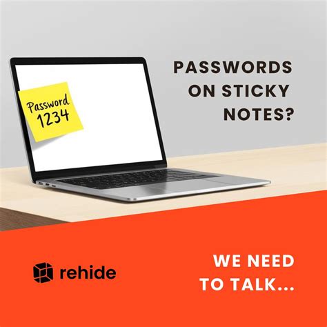 📝 Passwords On Sticky Notes Rehide