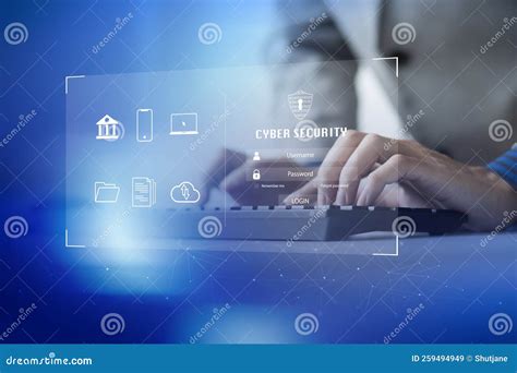 Cybersecurity And Data Privacy Protection Concept And Internet Network