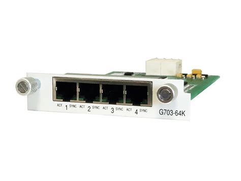 G703 Co Directional Interface Card For Loop Am3430 Loop Telecom