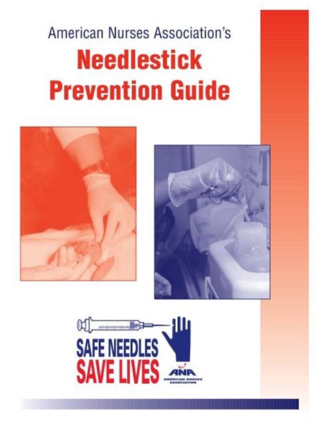 Needlestick Prevention Guide American Nurses Association
